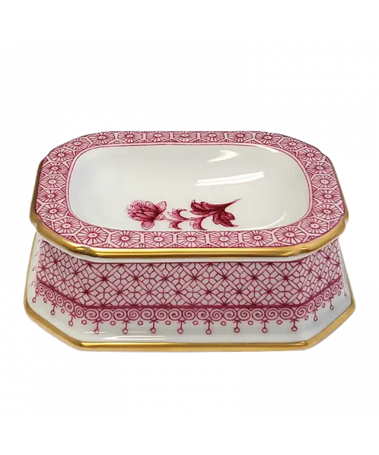 Mottahedeh Pink Lace Master Salt – Hampton House
